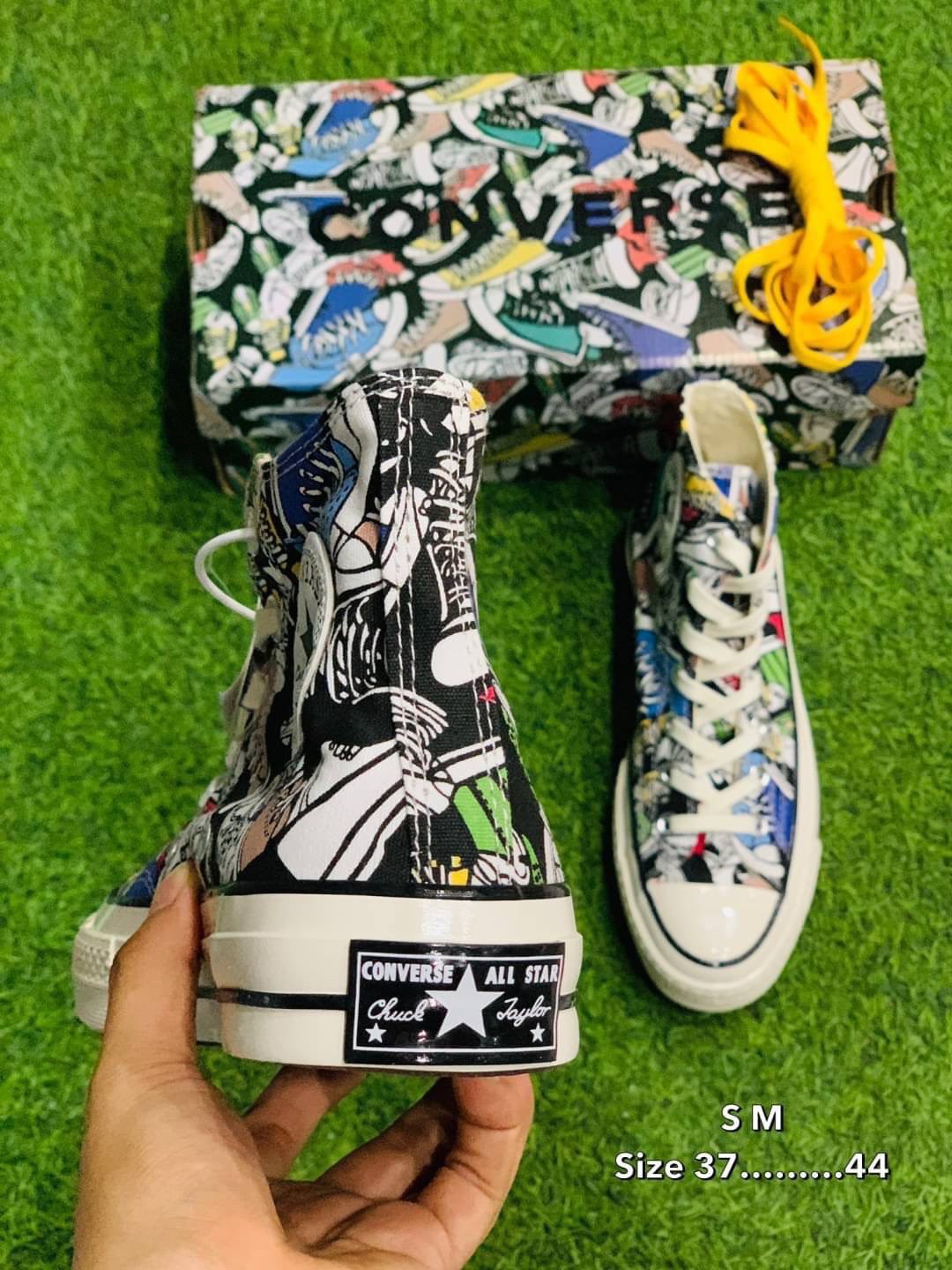 รองเท้าผ้าใบหุ้มข้อ converse all star limited edition รุ่นหายากน่าสะสม ...