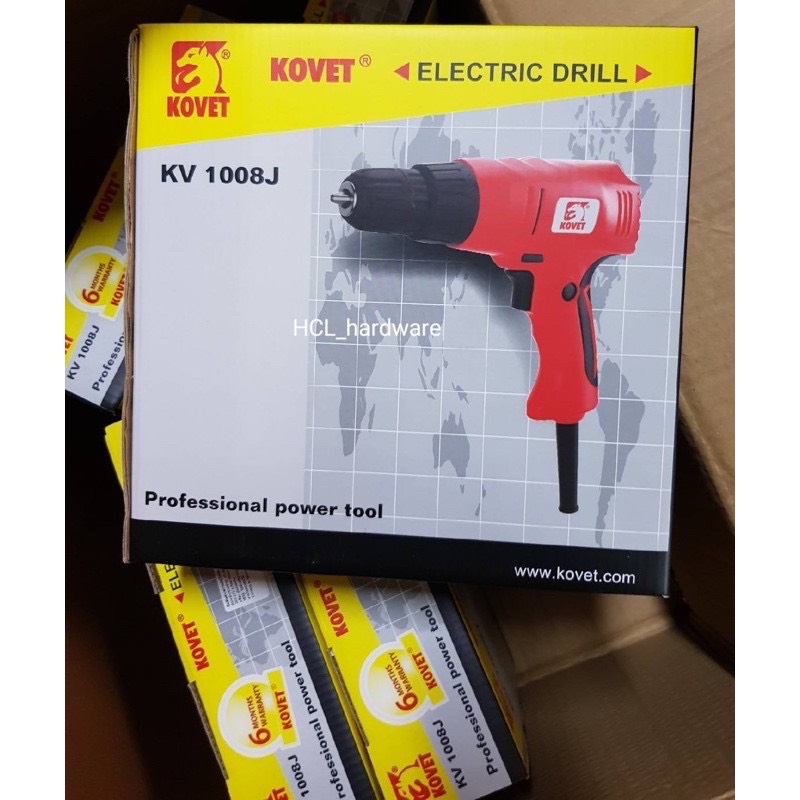 สว่านไฟฟ้า 10มม. (3/8”) Kovet แท้????% KV1008J สว่านมือ สว่านkovet เครื่องมือไฟฟ้า - hcl ...
