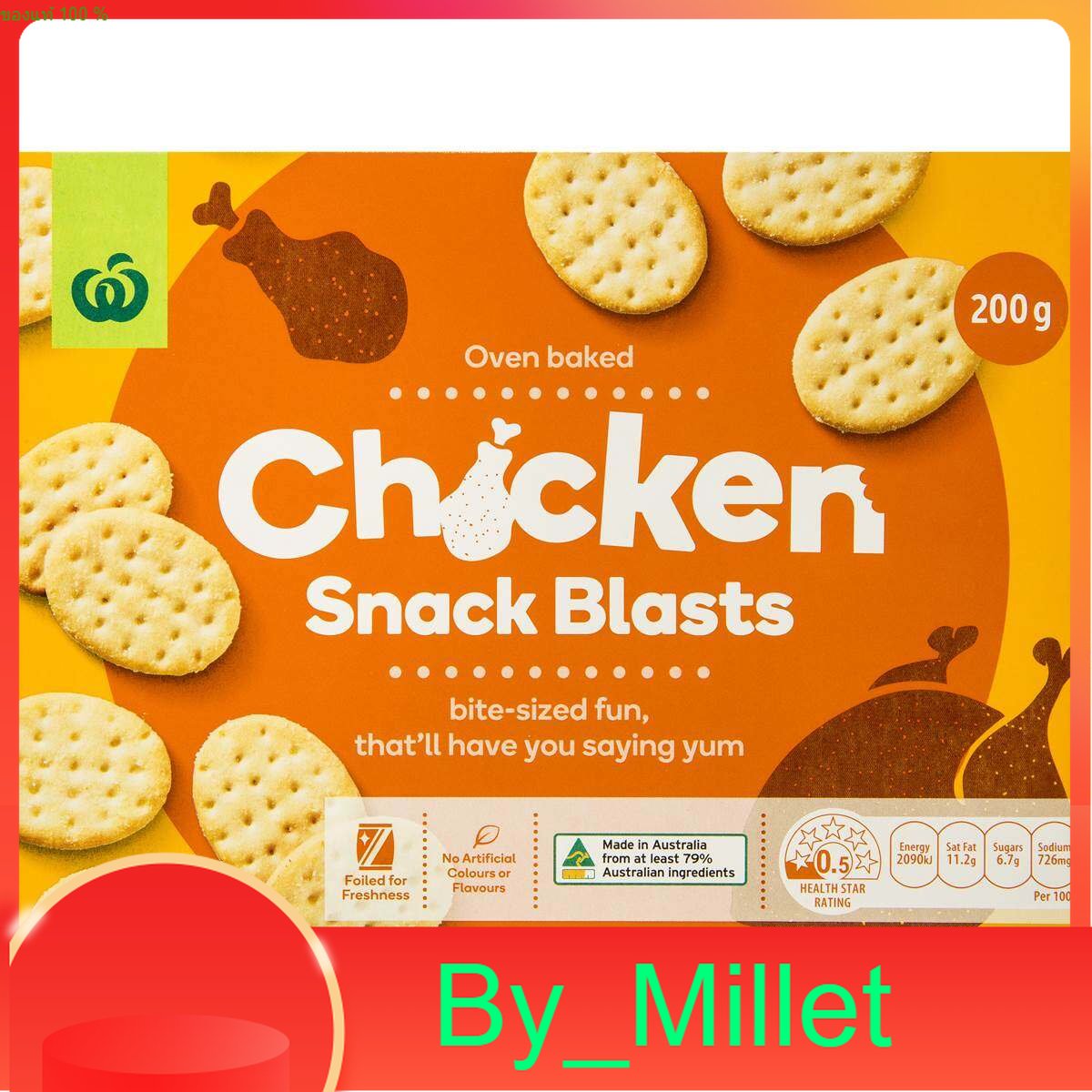 Chicken Snack Blasts Woolworths 200 G. | Lazada.co.th