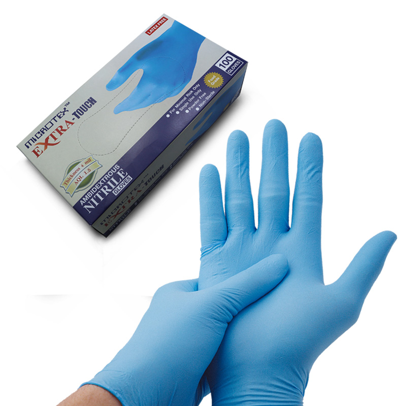 ถุงมือไนไตรสีดำ รุ่น MICROTEX®️ Super Black (บรรจุ 100 ชิ้น) - PPEMATE ...