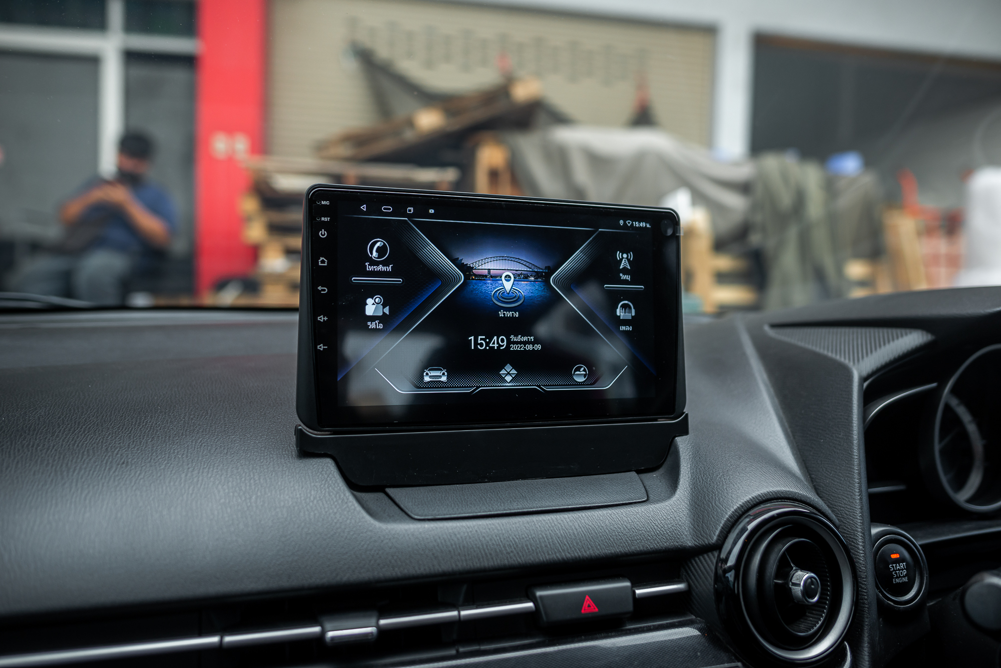 จอแอนดรอยตรงรุ่น Mazda 2 Skyactive 2015 - 2021 ขนาด 9 นิ้วWifiGps ...