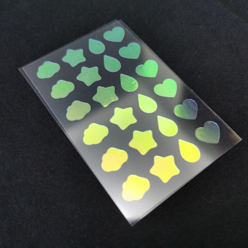 New Star Pimple Patch Stickers Dazzling Colorful Face Care Acne Removal ...
