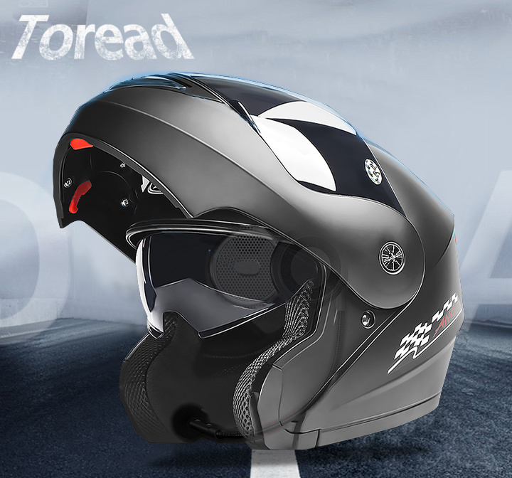 Toread หมวกันน๊อค หมวกกันน็อค ชาย หมวกกันน็อคเต็มใบ เปิดคาง helmet ...