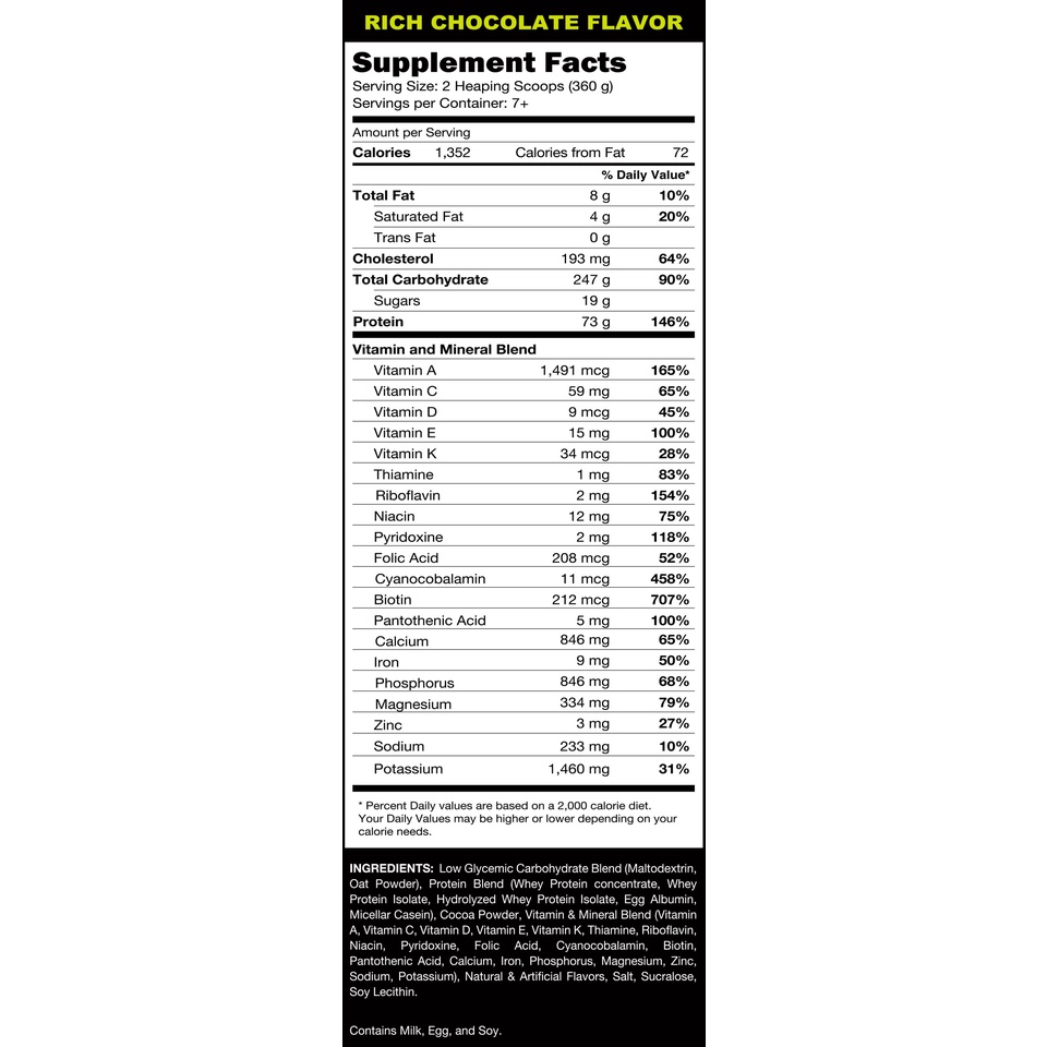 VITAXTRONG MEGA MASS PRO WHEY PROTEIN 1350 6 LBS | Lazada.co.th