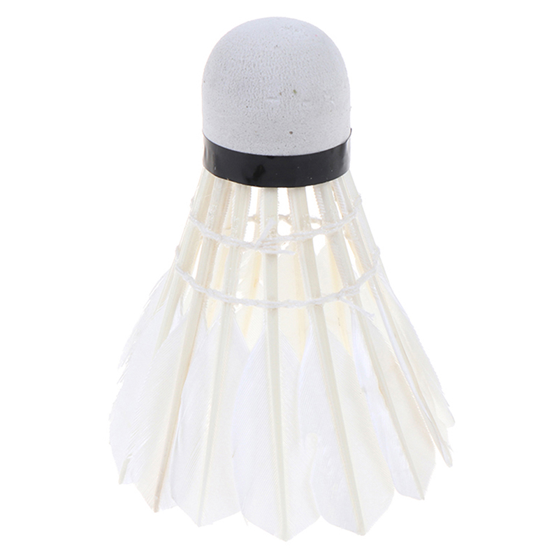 Ruif 3St Badminton Natural spring ball with real feathers White spring ...