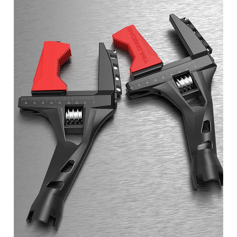 YINLONGDAO Adjustable Wrench Large Open Wrench 11-90MM Universal ...