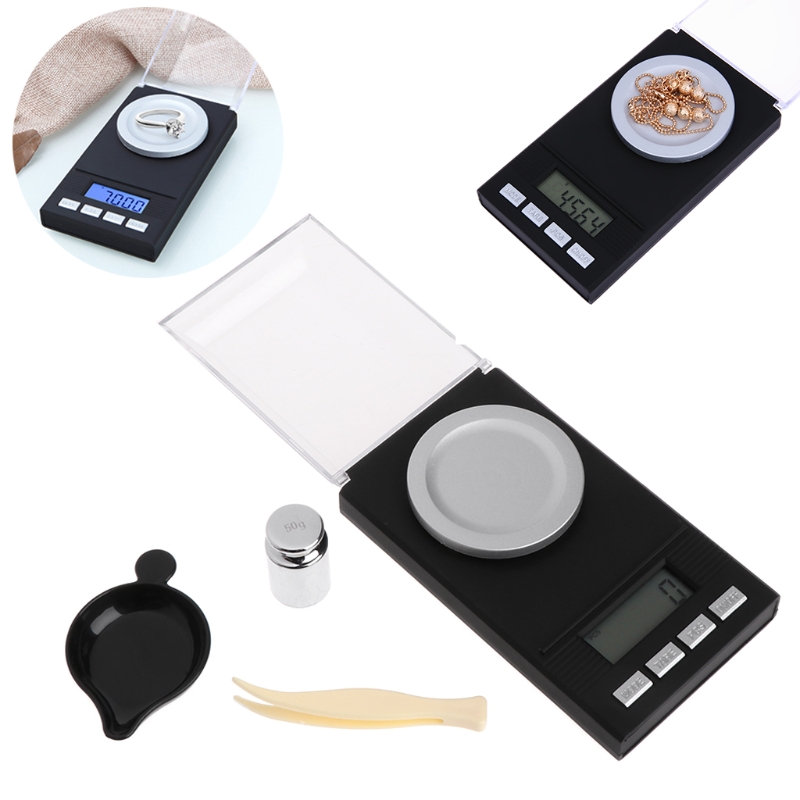 20g Mini Electronic Scales 0.001 LCD Digital Scale Jewelry Medicinal ...