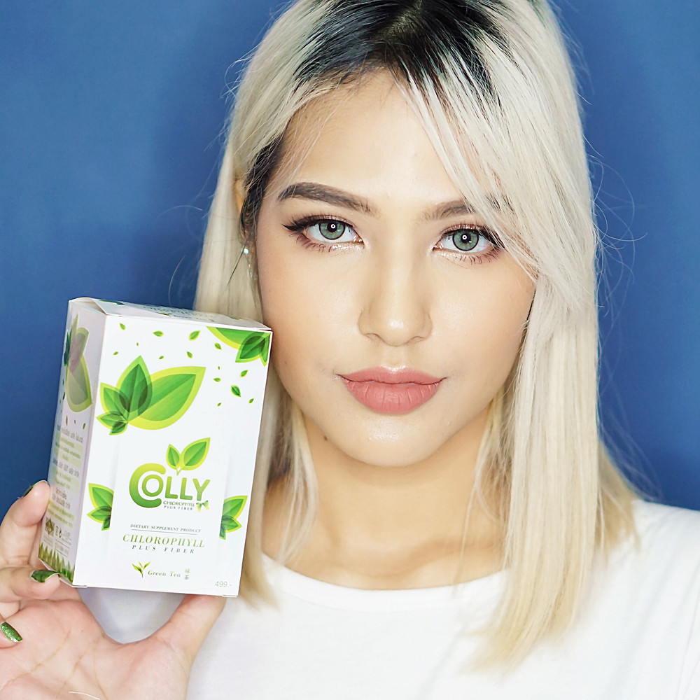 Colly Chlorophyll Plus Fiber Green Tea 3 กล่อง - Beauty Delivery - ThaiPick