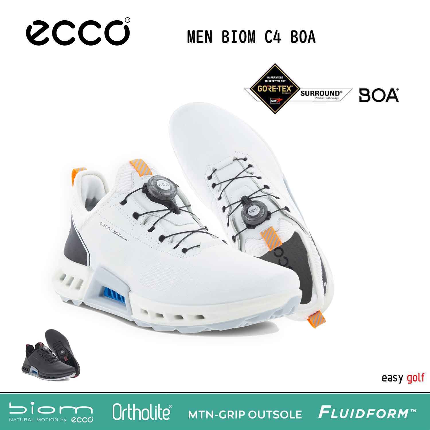 BIOM C4 BOA MEN GOLF GOLF SHOES รองเท้ากอล์ฟผู้ชาย รองเท้ากีฬาผู้ชาย ...