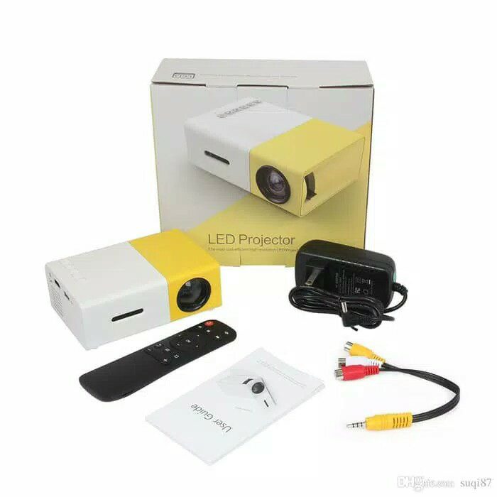 Mini Projector Projector LED P Portabel Mini Projector Bioskop Home ...