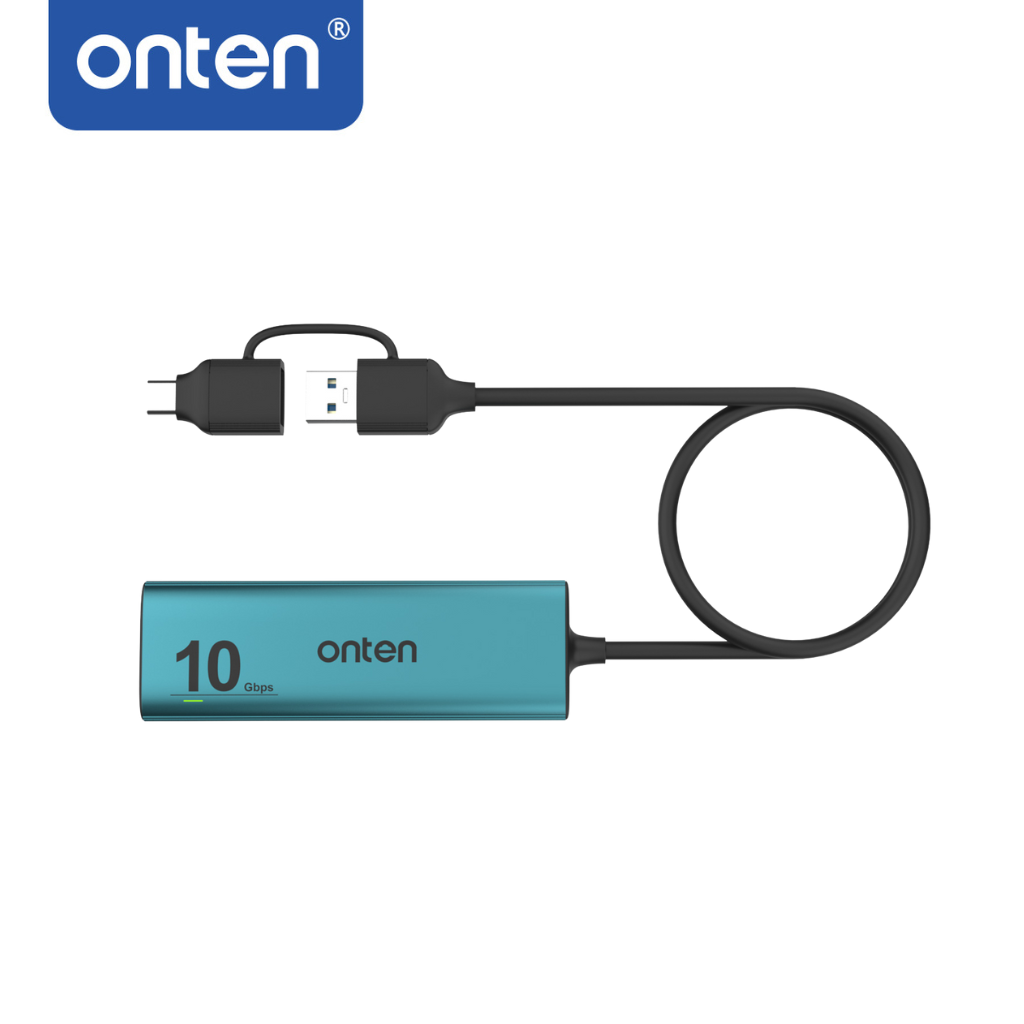ONTEN OTN-UCA612 5 in 2 USB3.2 gen2+Type-c to USB 3.2 Gen2 * 2 Port+USB ...