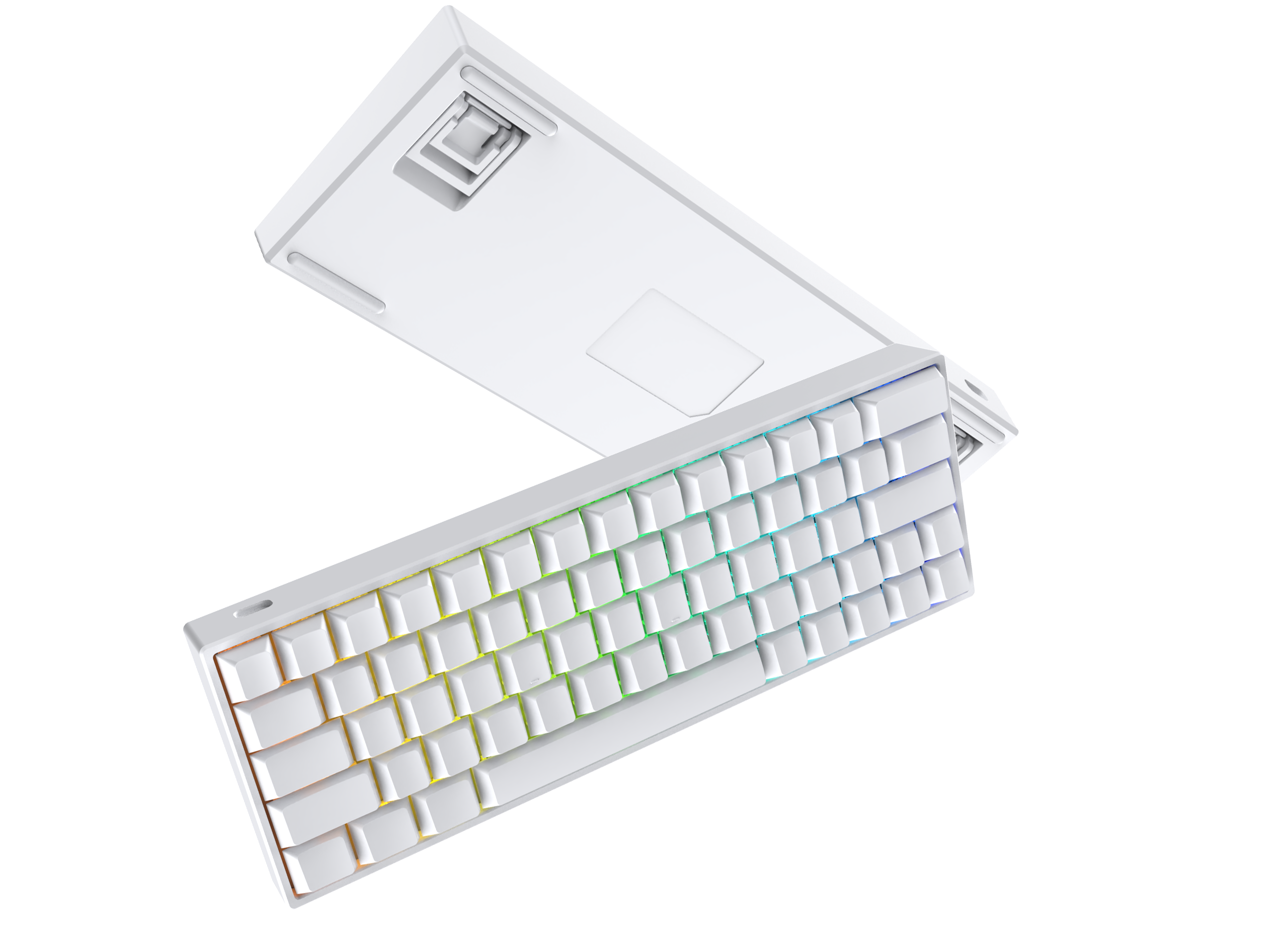 IROK ND63 PRO Rapid Trigger Keyboard Snaptap SOCD Magnetic Switch Hall ...