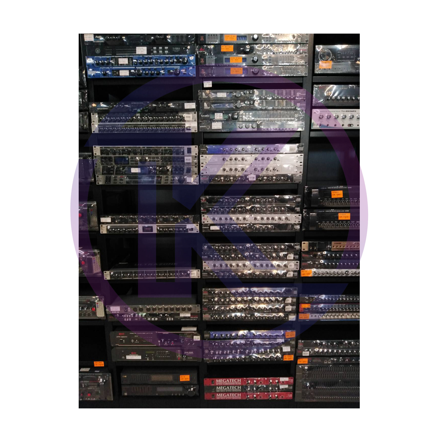 DIGITAL SPEAKER PROCESSOR ดิจิตอล สปิกเกอร์ โปรเซสเซอร์ BEHRINGER DCX ...