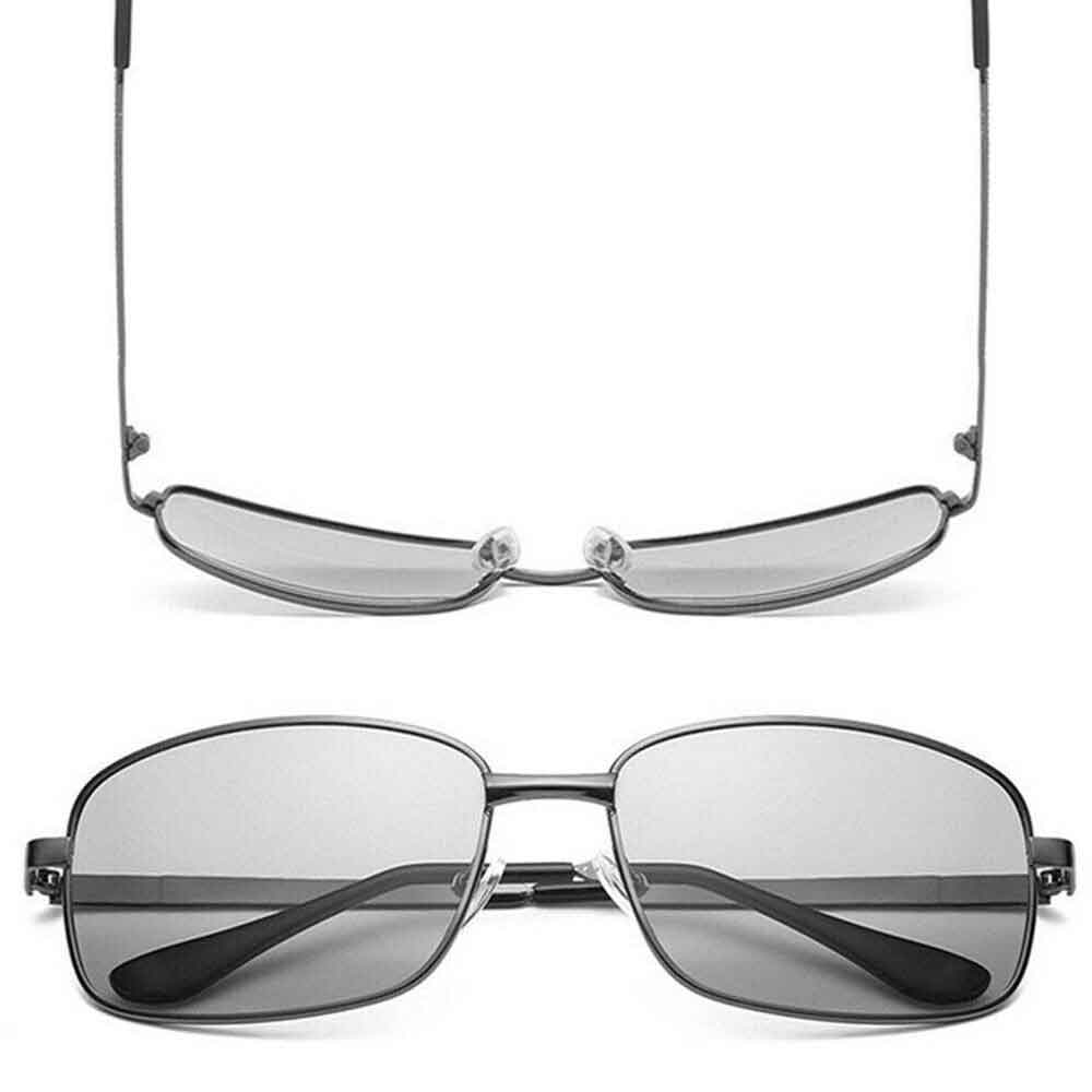 UV 400 Color-Changing Glasses Men's Day and Night Dual-Use Intelligent ...