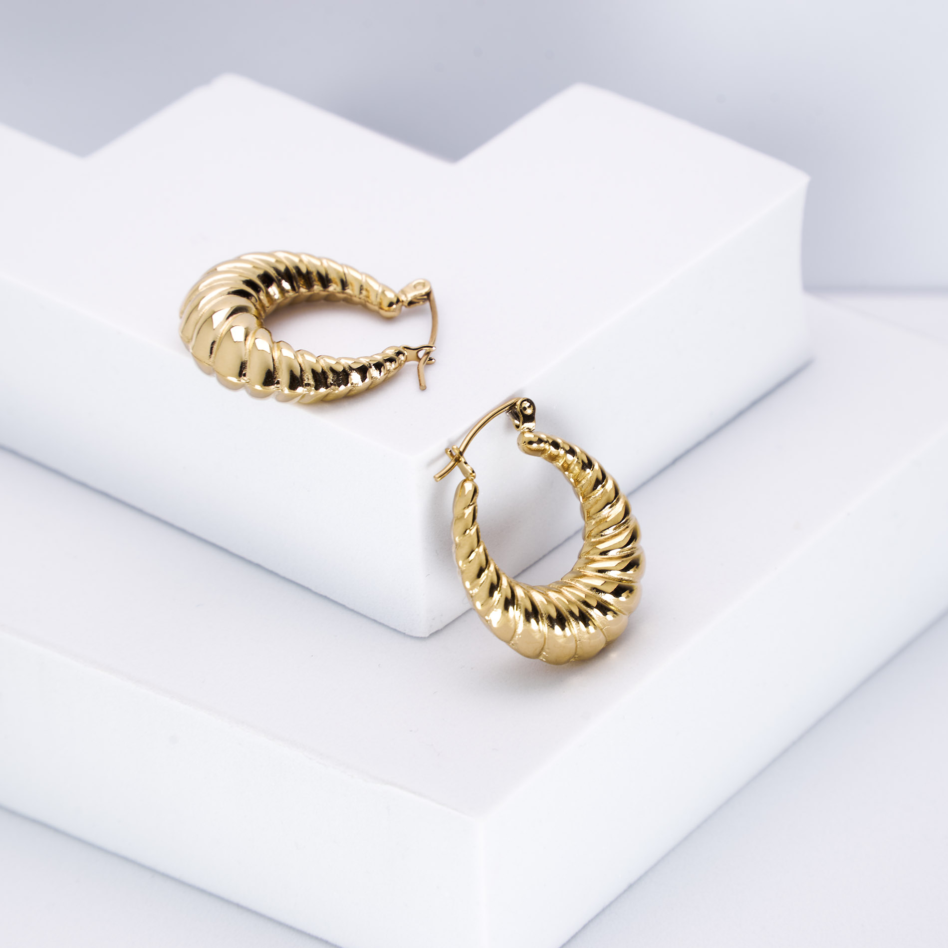 Valichain - Vasilia Croissant Earring - Valichain - ThaiPick