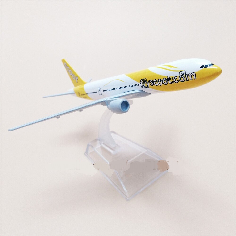 [16CM] โมเดลเครื่องบิน นกสกู๊ต Nok Scoot (Aircraft Model) วัสดุทำจาก ...
