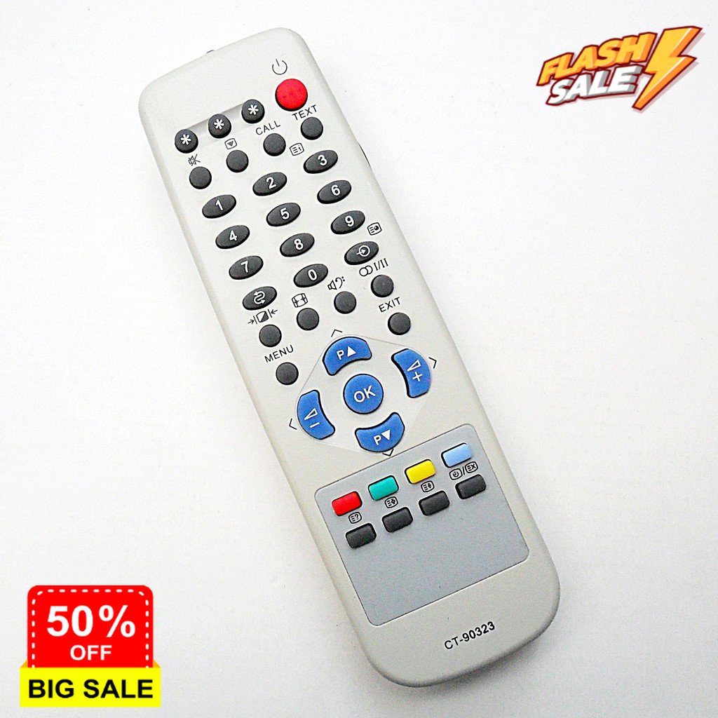 รีโมทใช้กับ โตชิบ้า แอลอีดี ทีวี รหัส Ct 90323 Remote For Toshiba Led
