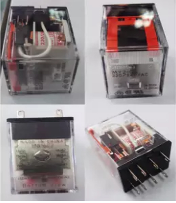 ของแท้!! Omron Relay MY2-GS ของแท้ รีเลย์ 8 ขา แถมฟรี ฐานรองรับรีเลย์ 220/240V , 12Vdc , 12Vac ...