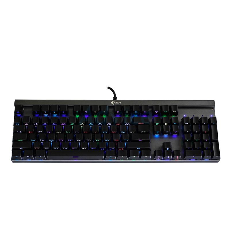 OKER คีย์บอร์ด KEYBOARD K67 Blue-Switch RGB (Black) | Lazada.co.th