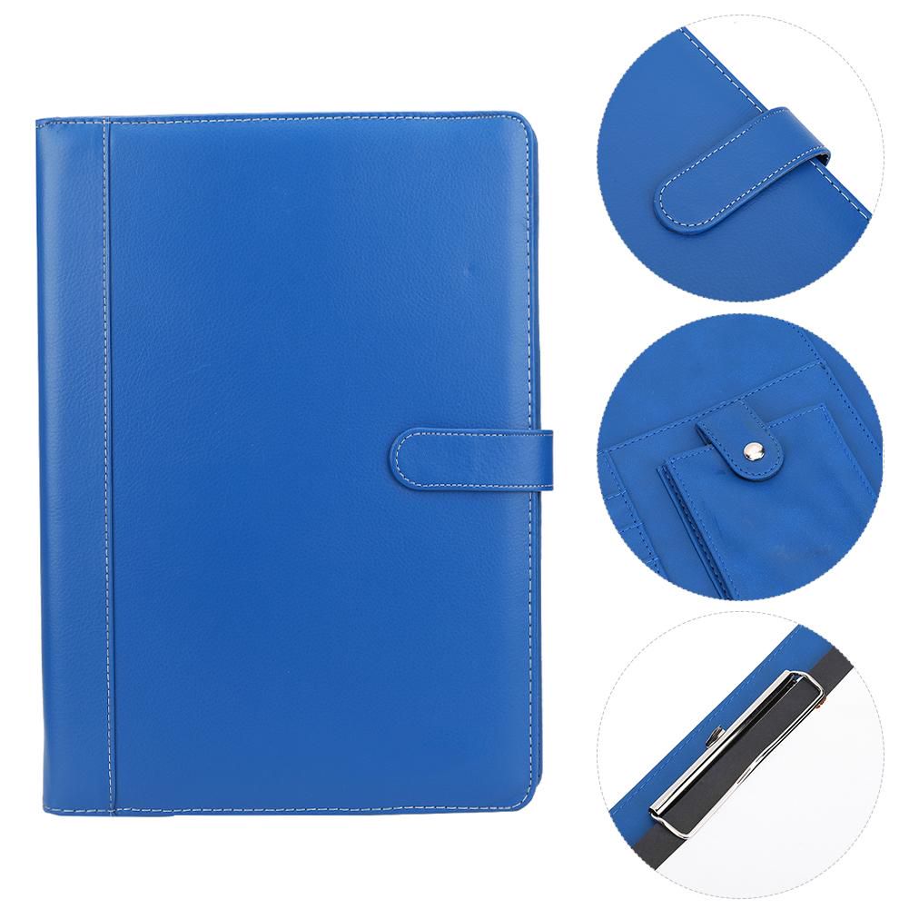 【สินค้าขายดี】PU A4 Multifunction Document Clipboard File Folder Meeting ...