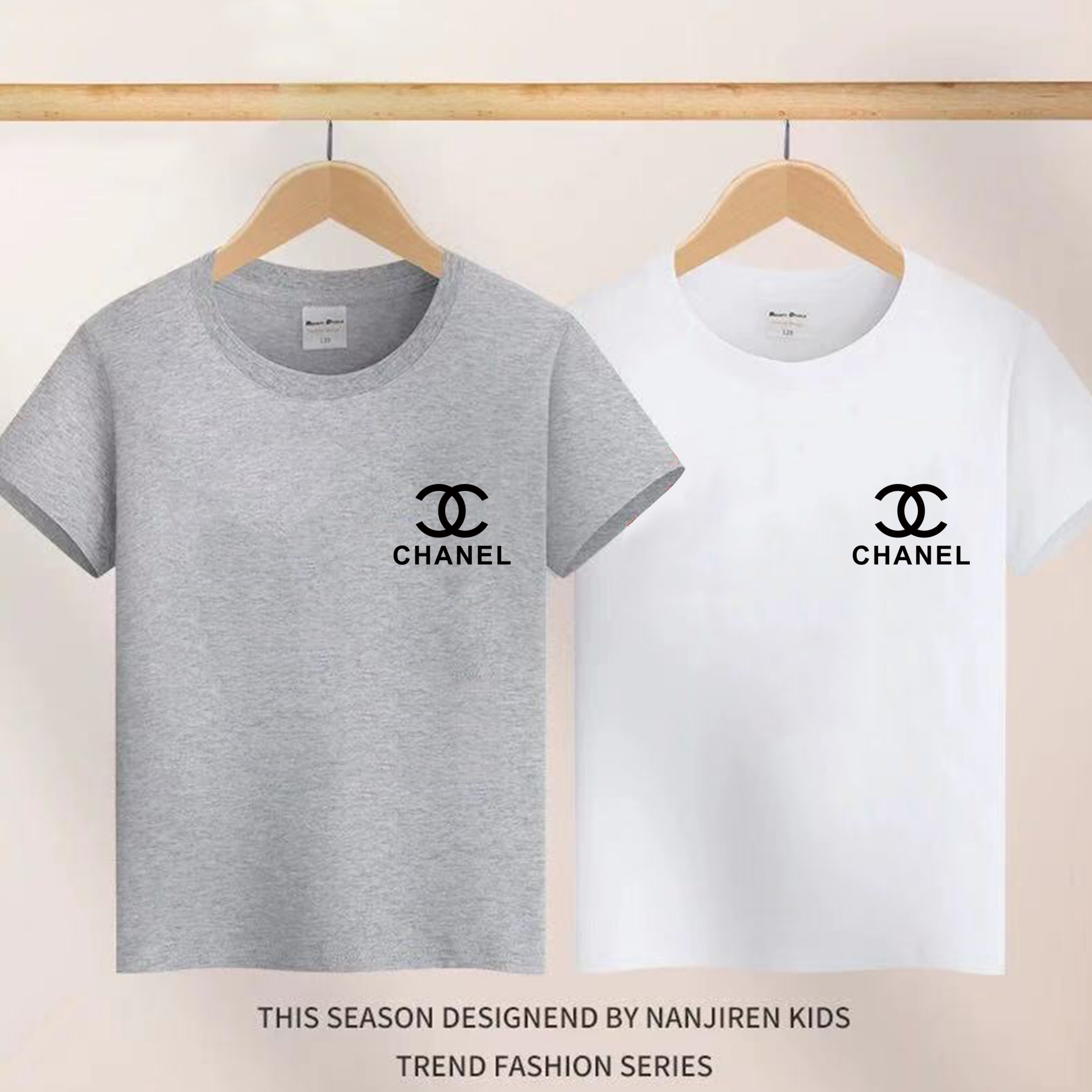 เสื้อยืดแขนสั้นเด็กลายการ์ตูนน่ารัก ผ้านุ่มใส่สบาย ลายเยอะ สีครบ ไซส์ ...