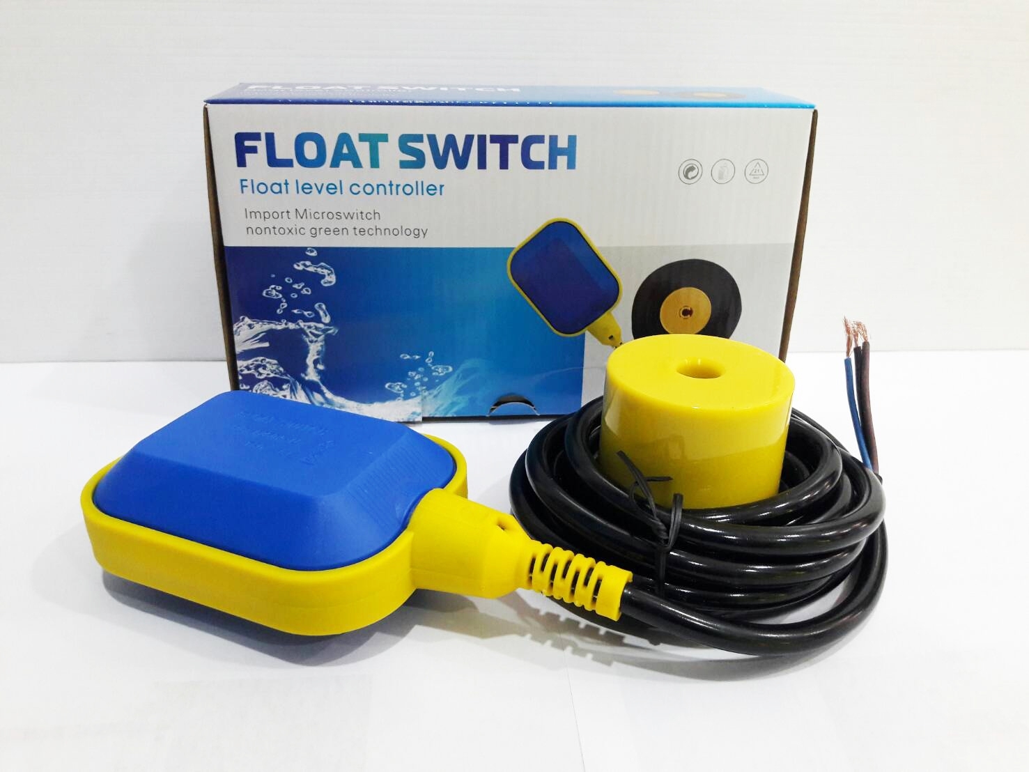สวิทช์ลูกลอย ลูกลอยไฟฟ้า สายไฟยาว 3 เมตร Float switch cable 3m | Lazada.co.th