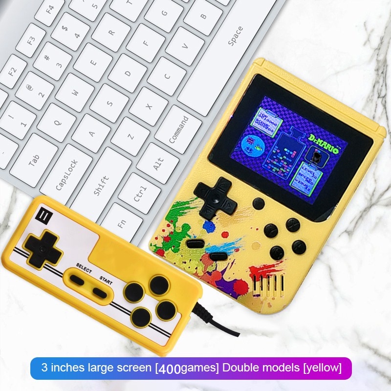 Retro Gameboy 400 IN 1 game boy SUP Games Mario Handheld Game Console ...