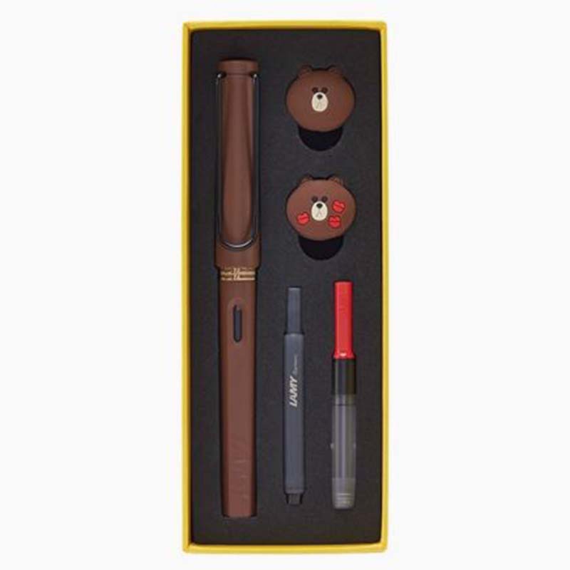 Line Friends x Lamy Brown Limited Edition Fountain Pen | Lazada.co.th