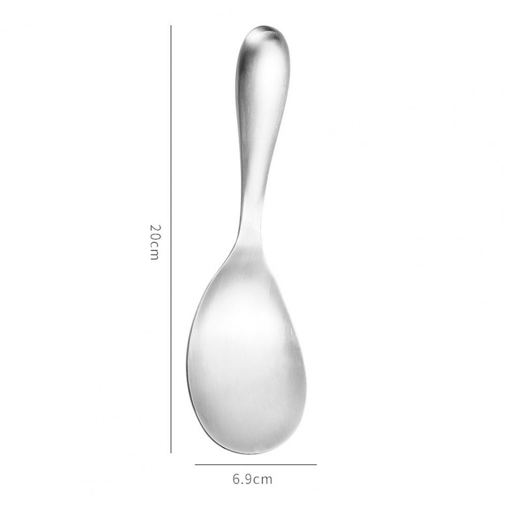 Big Rice Spoon Anti-deform Stainless Steel Anti-stick Integrated ...