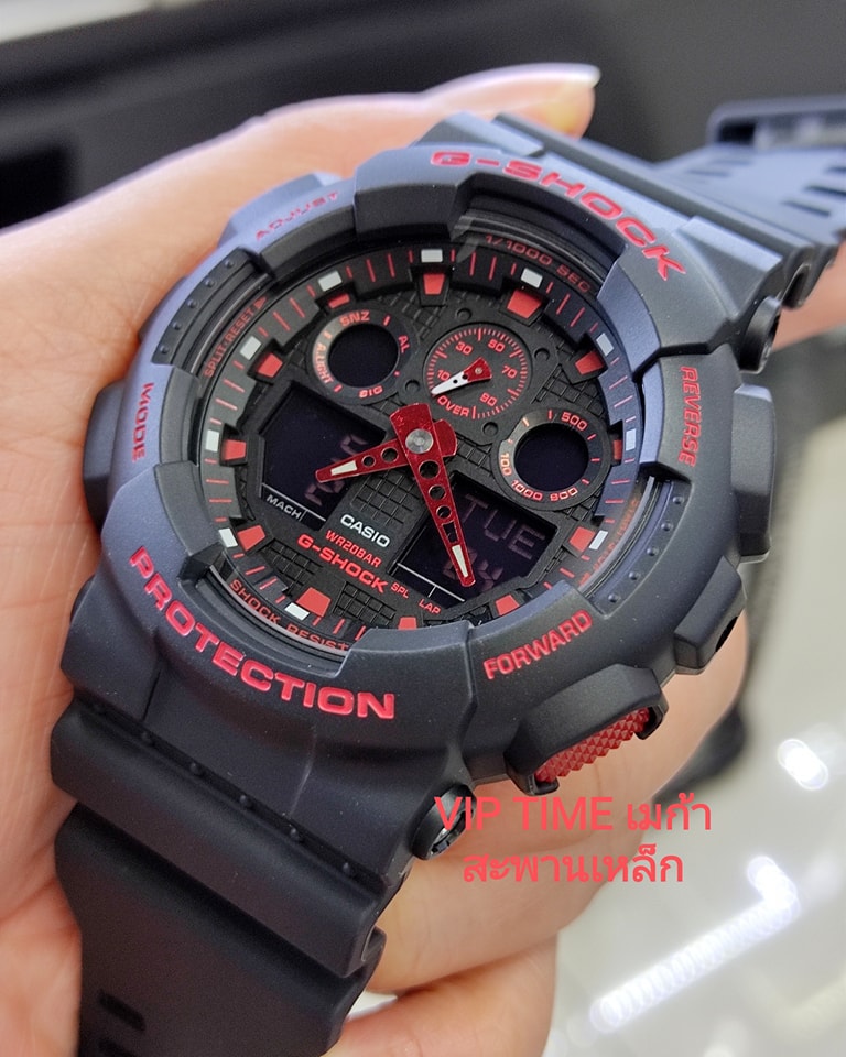 นาฬิกา G-SHOCK GA-100 รุ่น GA-100BNR-1A - VIP TIME - ThaiPick