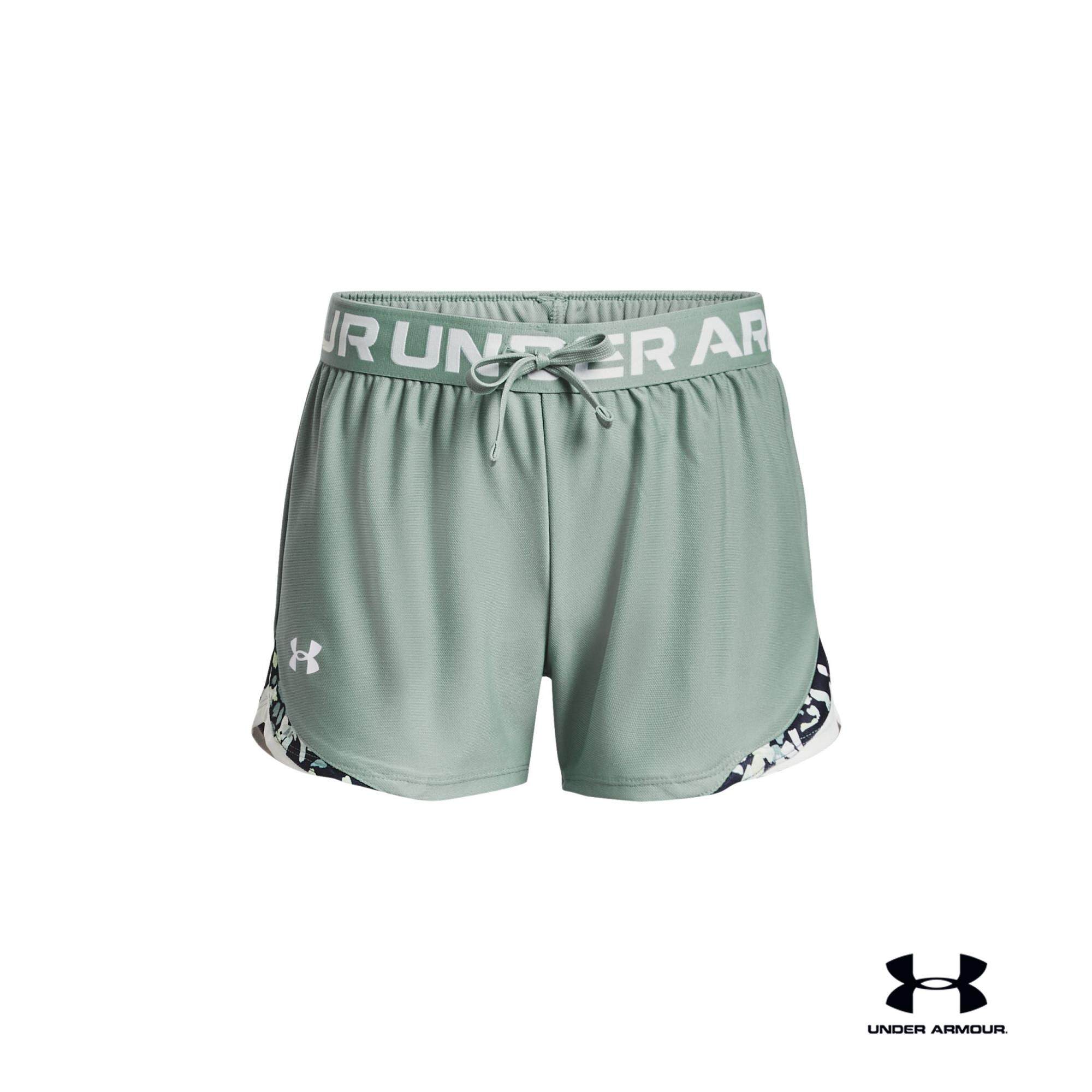 Under Armour UA Girls Play Up Tri-Color Shorts อันเดอร์ อาเมอร์ กางเกง ...