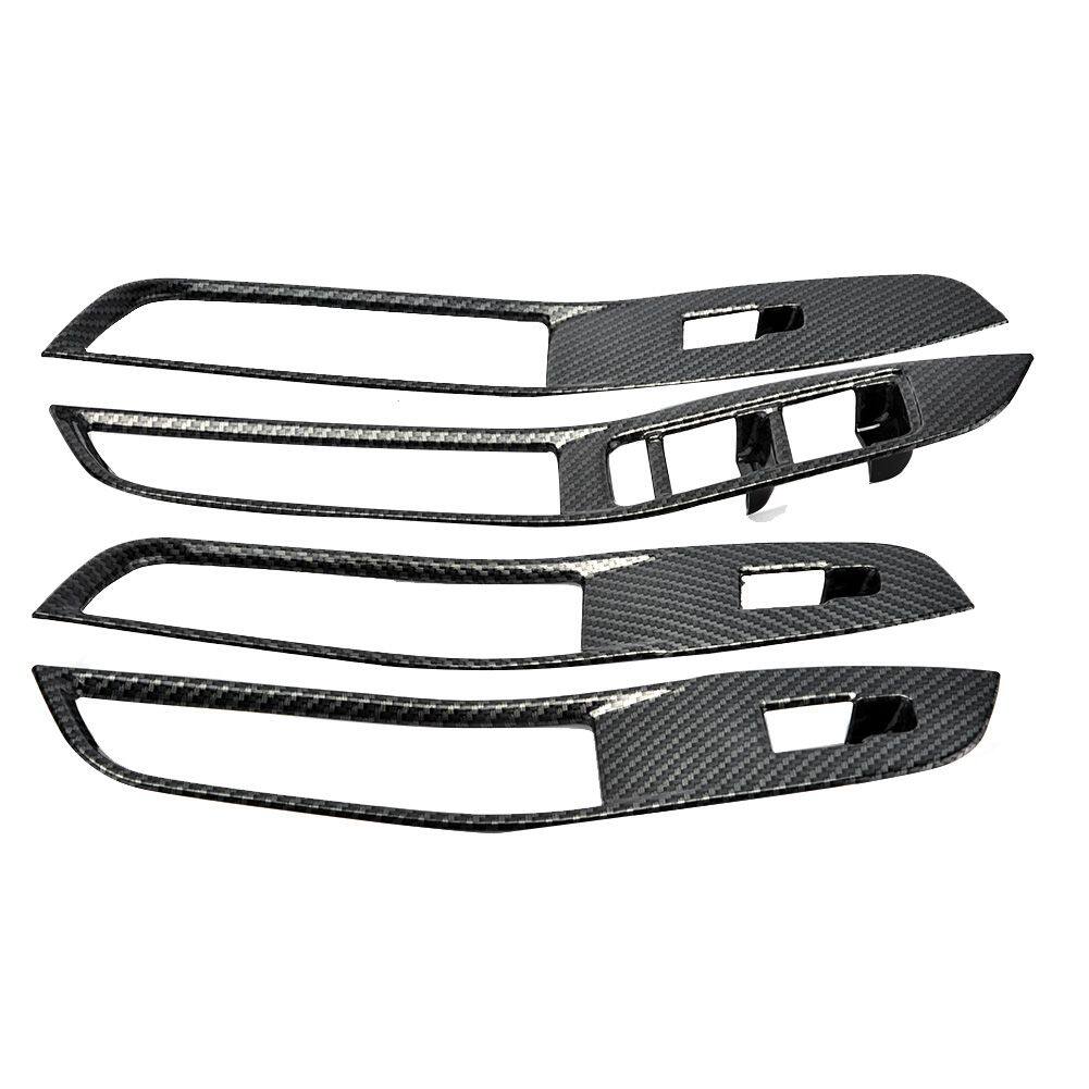 【ราคาต่ำสุด】Window Switch Window Switch Sticker Trim Sticker 4 ชิ้น ...