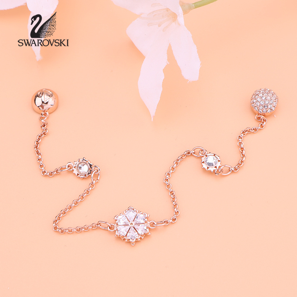 (พร้อมส่ง)*New*SWAROVSKI Remix Strand Two-tone Hexagon - Size S - Whaneye - ThaiPick