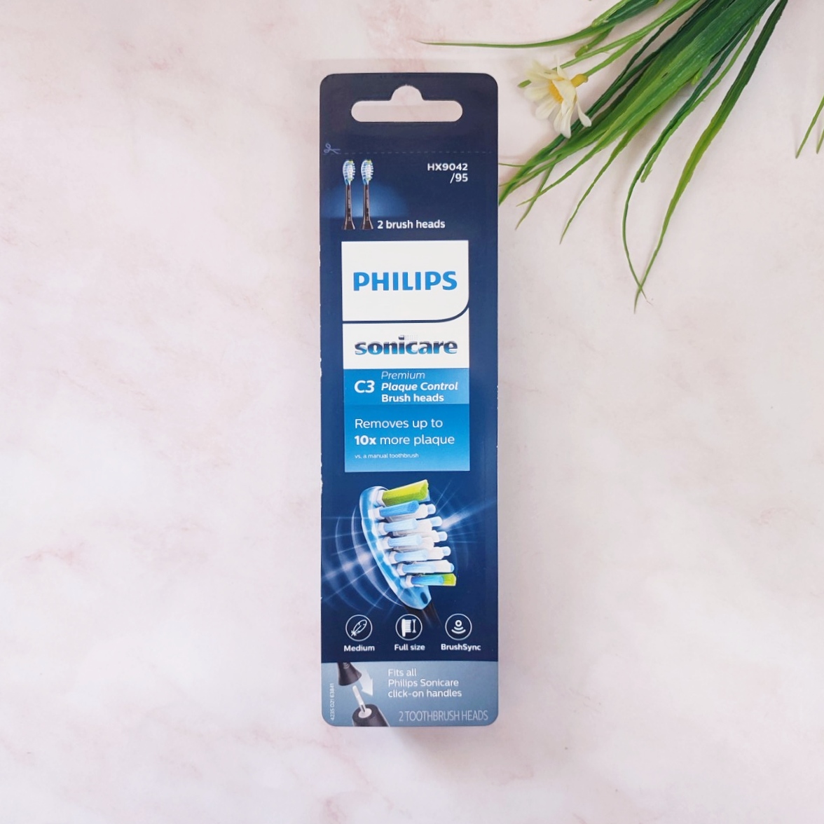 4pcs Replaceable Toothbrush Heads For Philips HX369 Sonic Electric ...