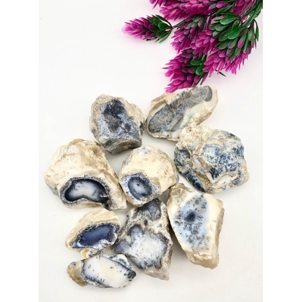 100 Natural Raw Dendritic Agate Top High Premium Quality Stone ...