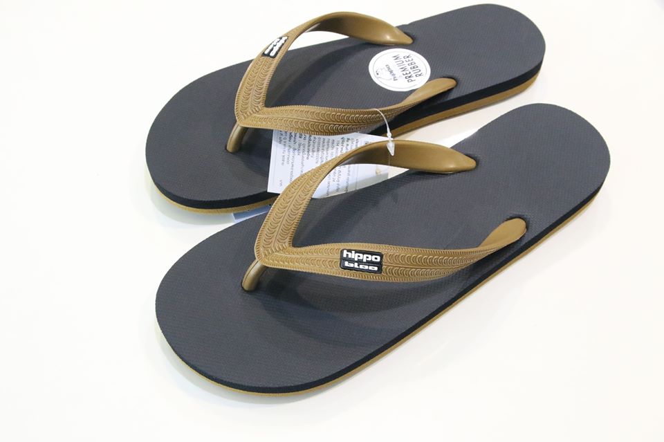 Limited พื้นดำ หูกาแฟ Expresso รองเท้าแตะฮิปโป Black Expresso color ...