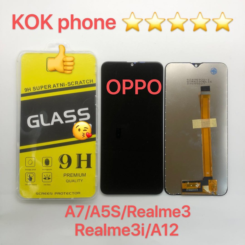 HY-ระบบดิจิตอล 3 ซี ชุดหน้าจอ OPPO A7 /A5s/Realme 3/Realme 3i/A12 แถมฟิล์ม - vgTkyxzf - ThaiPick
