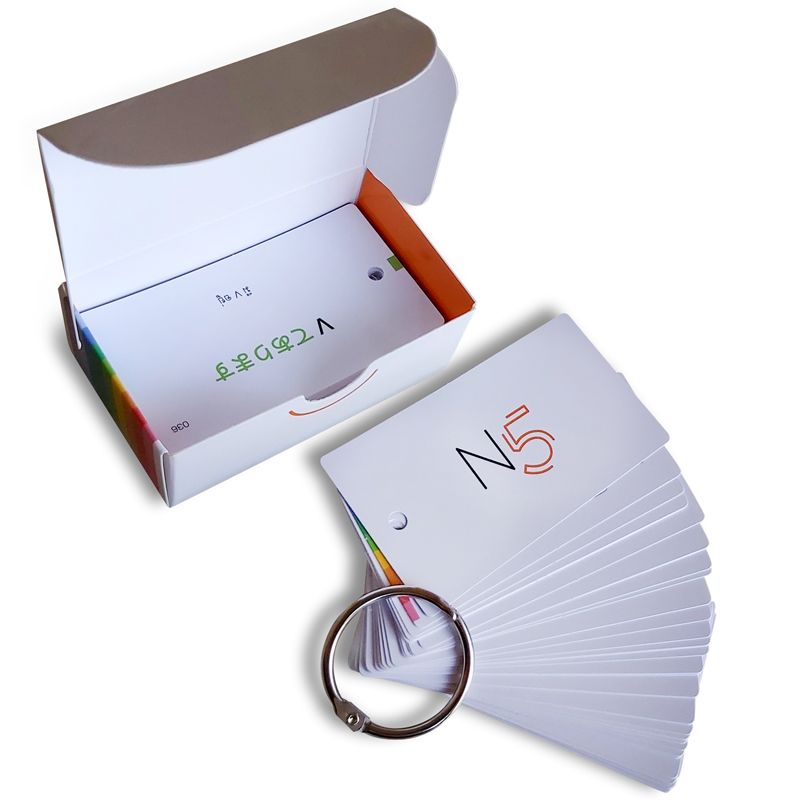 [ศูนย์หนังสือจุฬาฯ] 9789744437839 บัตรรูปประโยคภาษาญี่ปุ่น N5 (บรรจุ ...