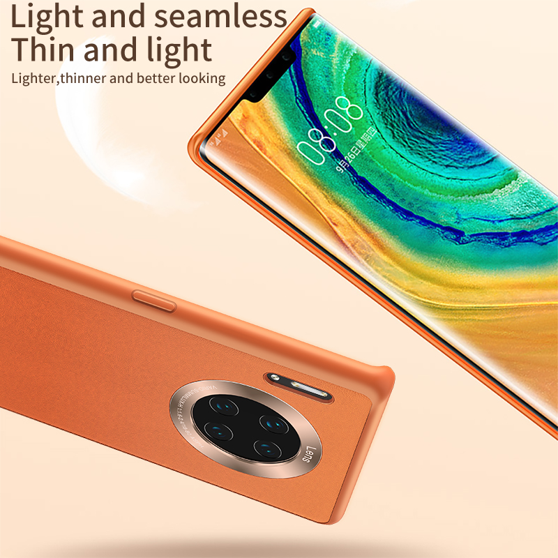 Kuulaa สำหรับหัวเว่ย Mate 30 Pro P40 pro กรณีหรูหรากรณีโทรศัพท์เนื้อสำหรับหัวเว่ย Mate 30 บางกัน ...