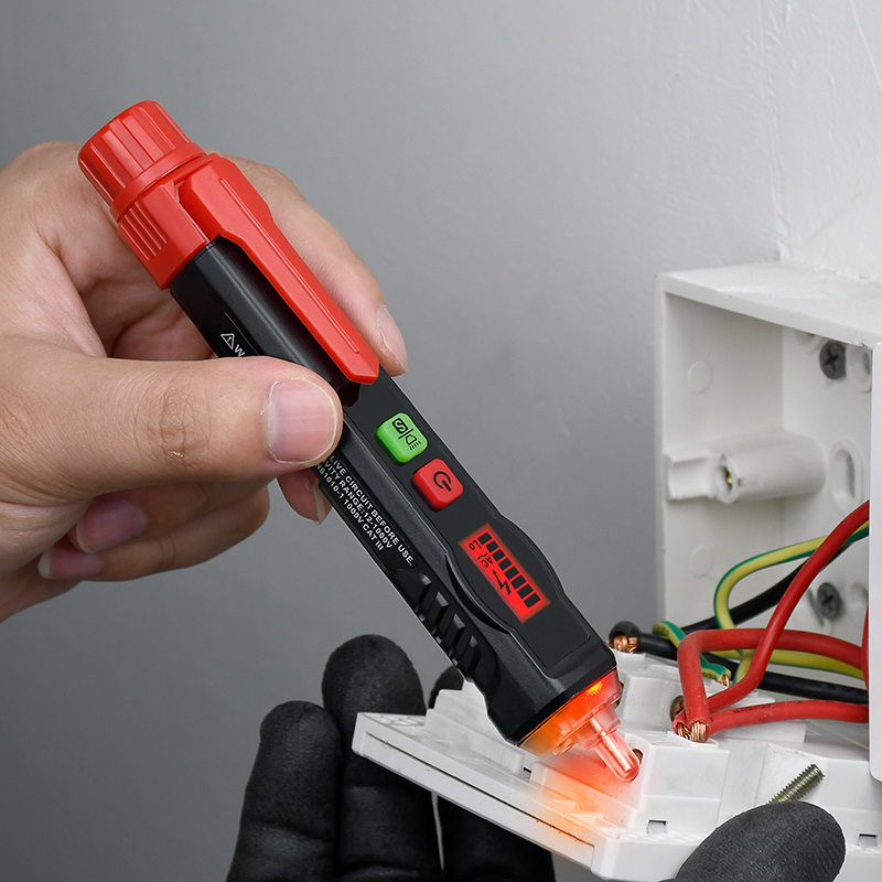 HABOTEST Non-Contact AC Voltage Tester Detector Pen Tester Electrician ...