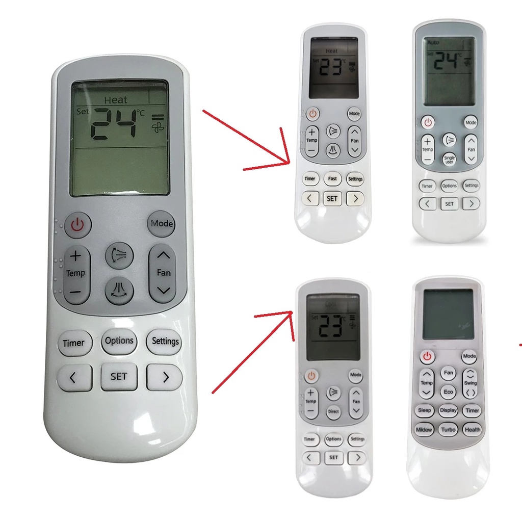 Universal Air Conditioner Remote Control for Samsung DB93-15169G DB93 ...
