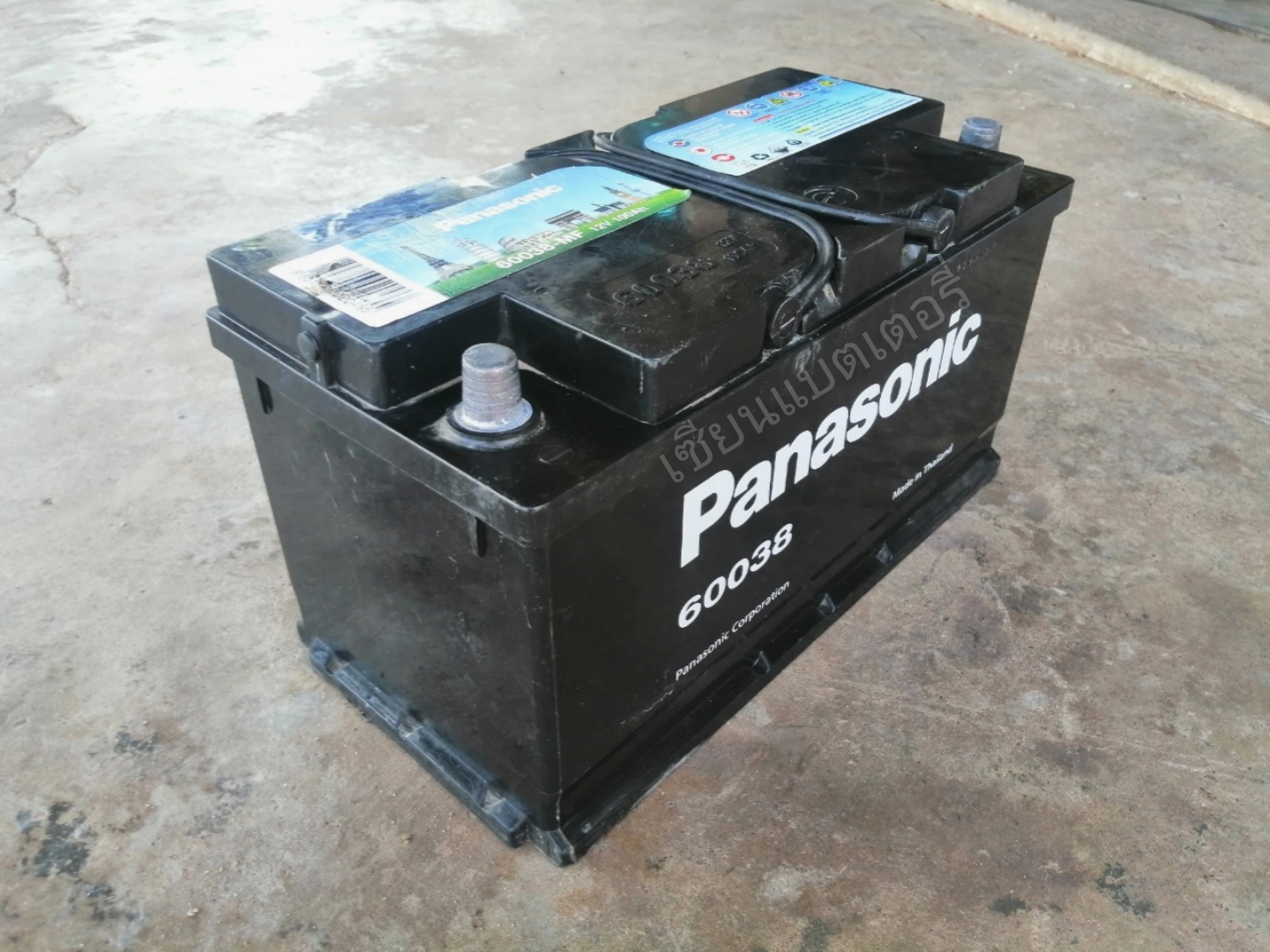 Panasonic 60038 MF (LN5) 12V 100AH แบตเตอรี่รถยนต์พานาโซนิค สำหรับรถ ...