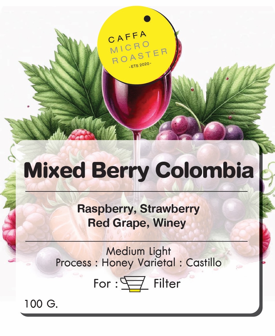Mixed Berry Colombia 100g | Lazada.co.th