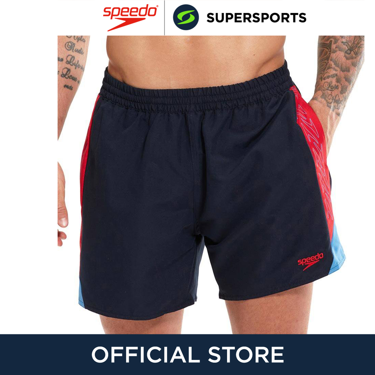 SPEEDO Hyperboom 16 กางเกงว่ายน้ำขาสั้นผู้ชาย - Supersports - ThaiPick
