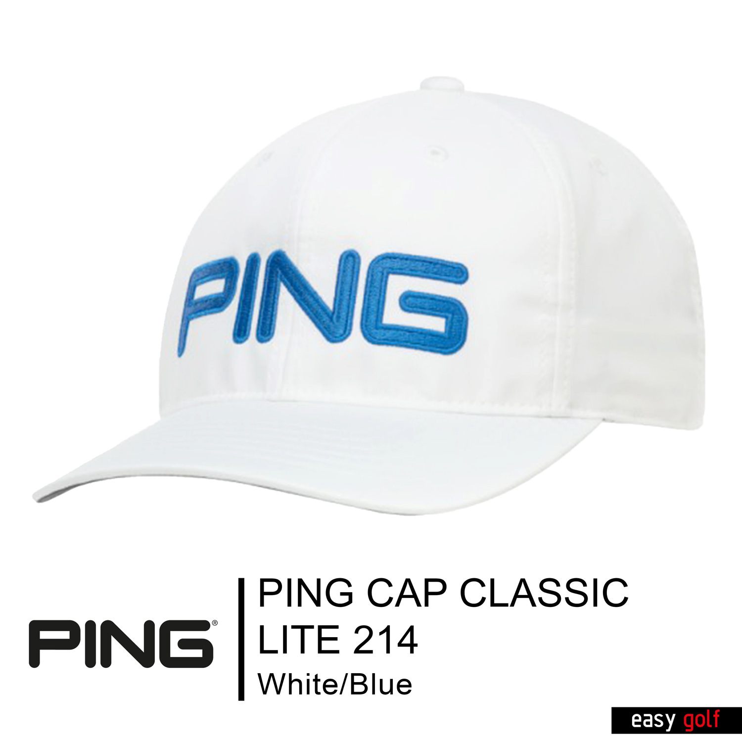 PING CAP CLASSIC LITE 214 PING CAP MEN หมวกกอล์ฟ หมวกกีฬาผู้ชาย ...