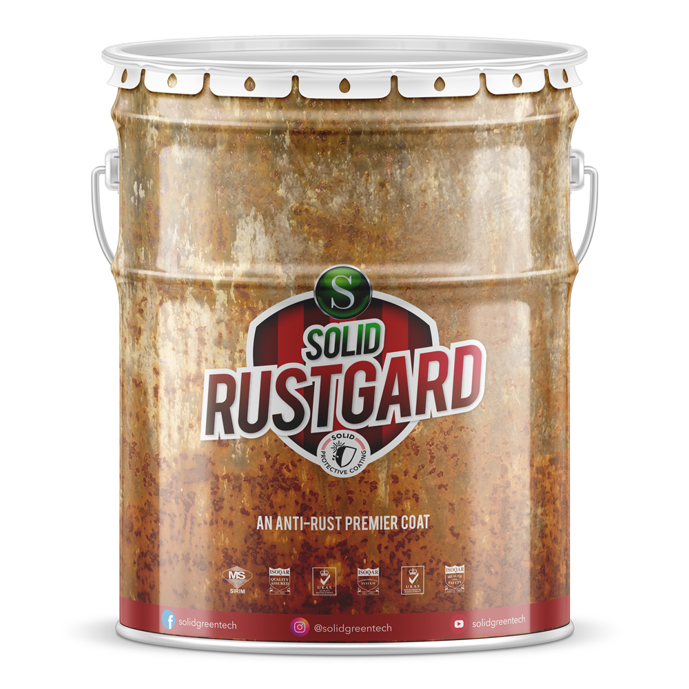 SOLID RUSTGARD Anti Rust Primer - สีรองพื้นกันสนิม (5L) | Lazada.co.th