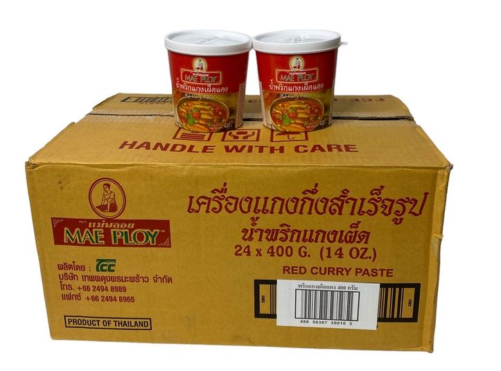 แม่พลอย MAE PLOY เครื่องแกงกึ่งสำเร็จรูป 400g,14oz กดเลือกรสชาติที่ ...
