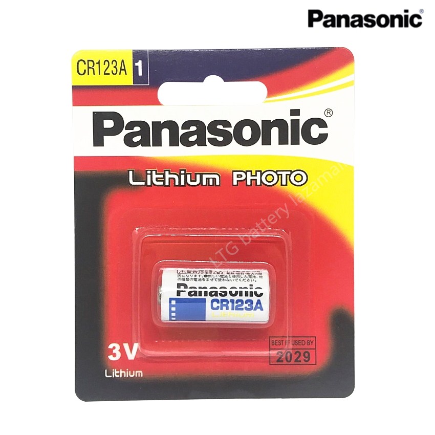 ถ่าน Panasonic CR123A หรือ CR2 3V ใช้ก้บ ไฟฉาย และกล้องถ่ายรูปรุ่นเก่า ของแท้ 1 ก้อน - KN1shop ...