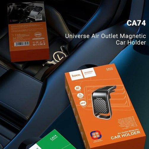 [HOCO ของแท้ ] CA74 ขาตั้งโทรศัพท์แบบแม่เหล็กเสียบช่องแอร์ Magnetic Dashbroad Mount car holder ...
