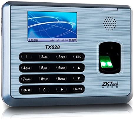 ZKTeco TX628 เครื่องแสกนนิ้วเข้า-ออกประตู จัดเก็บแม่แบบ 3,200 และ ...